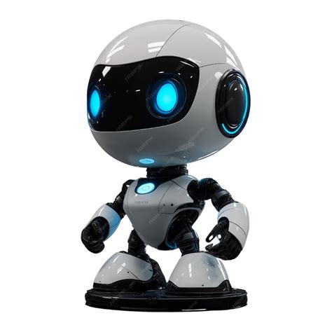 3d Animated Cute Robot Vector Premium Ai Generated Vector