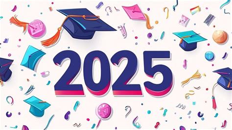 Texto 3d Para La Clase De Graduados De 2025 Decorar Y Felicitar
