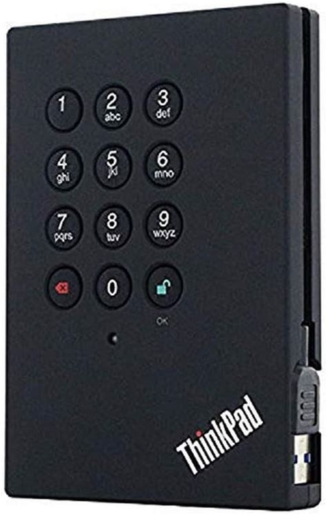 Amazon Lenovo ThinkPad USB Secure Hard Drive TB External Portable USB