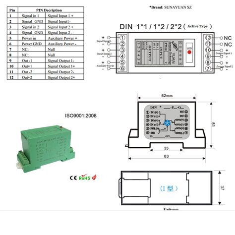 Isolated I F V F Frequency Signal Converter China Converter And Power Inverter