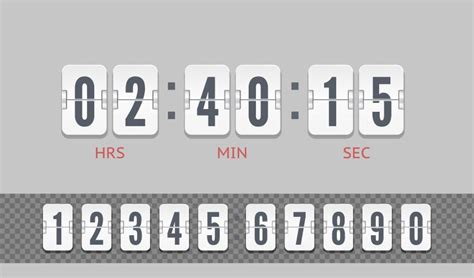 Airport Clock Counter Timer Vector Images Over 510