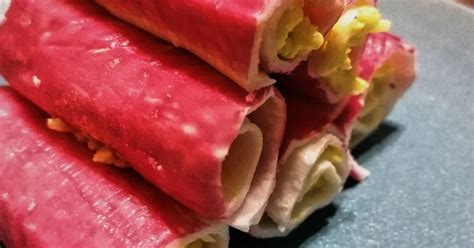 Крабовые рулетики рецепт с фото пошаговый от Cookeatoria Овкусе ру