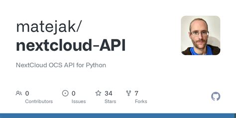 Github Matejaknextcloud Api Nextcloud Ocs Api For Python