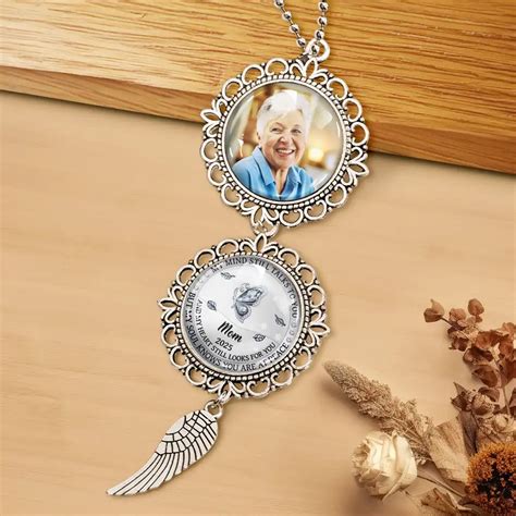 Custom Photo My Mind Still Talk To You Personalized Photo Pendant Ch