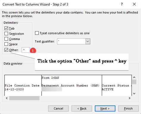 How To Convert 26as Text File Into Excel File Edutaxtuber