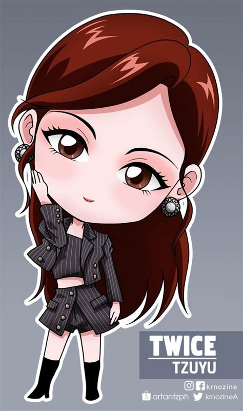 Tzuyu Chibi Twice Disenos De Unas
