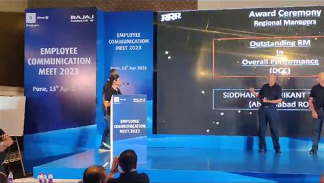 Siddharth Thakur On Linkedin Best Regional Manager Award Received By Bajaj Auto Ed Mr Rakesh