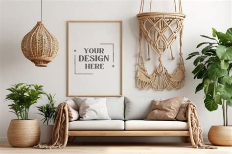 Frame Mockup Poster Mockup Graphic By Mockup · Creative Fabrica