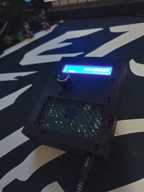 my take on the minidexed first synth diy project completed r synthdiy