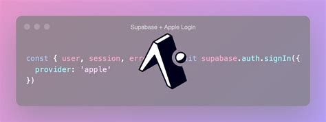 Apple Auth In Expo Supabase Supabase Is A Rapidly Emerging By Jevon Mahoney Medium