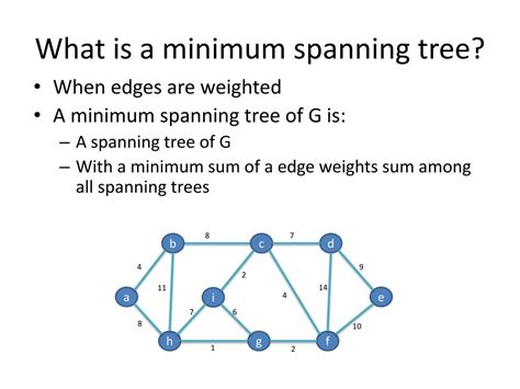 ppt design and analysis of algorithms minimum spanning trees