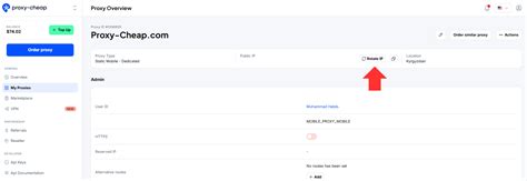 how do i rotate the ip for static mobile proxies proxy