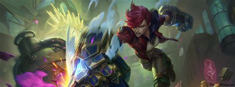 Arcane Vi V League Of Legends Lol K Wallpaper Download