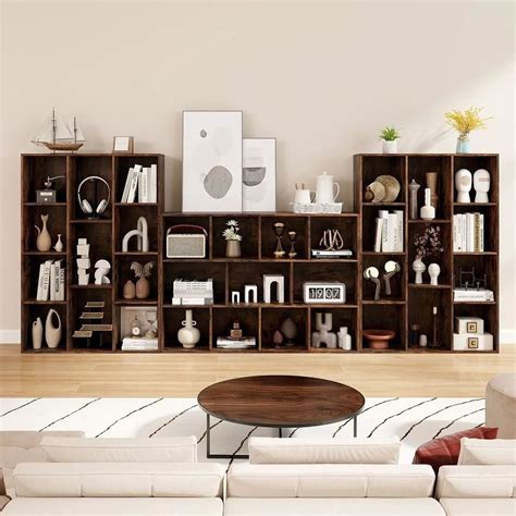 11 Cube Bookcase Modern Geometric Bookcase