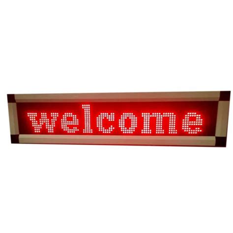 Rectangular Led Display Board At Rs 1800sq Ft Led Display Board In