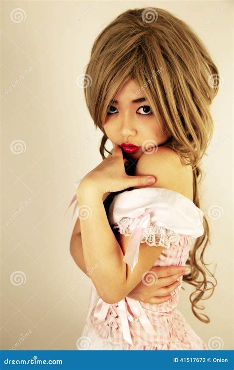 Fille Asiatique Sexy Photo Stock Image Du Mignon Fond 41517672