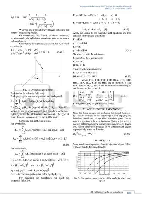 Propagation Behaviour Of Solid Dielectric Rectangular Waveguide Pdf