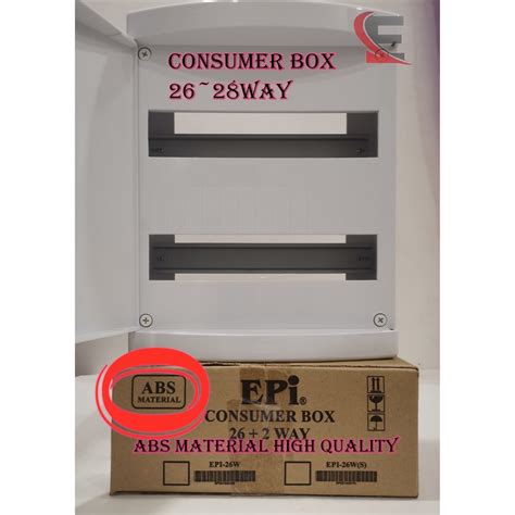26 28WayS PVC DB Box Consumer PVC Box MCB BOX Shopee Malaysia