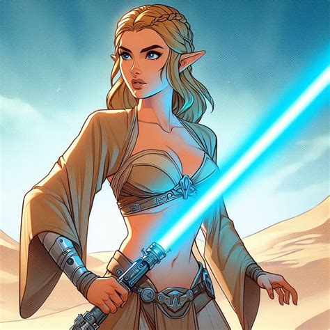 Princess Zelda A Jedi In The Desert By Magicianpendragon On Deviantart