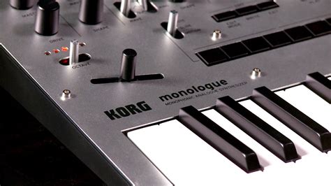 Korg Monologue Monophonic Analog Synthesizer Youtube