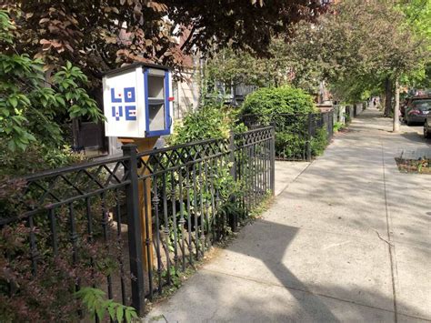 chris whong building a little free library in brooklyn nyc little