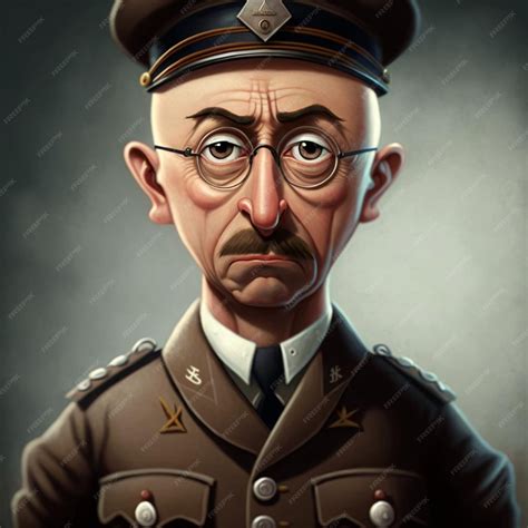 Desenho Animado Himmler Foto Premium