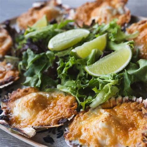 Conchitas A La Parmesana Embarcadero 41 Usa Peruvian Nikkei