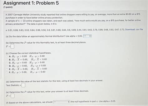 solved assignment 1 problem 5 1 ﻿point a 2007 ﻿carnegie