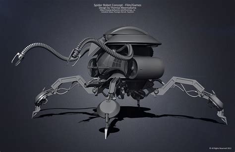 Spider Robot Concept Behance