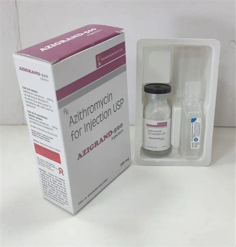 Azigrand Azithromycin Injection Usp For Clinical At ₹ 204 Piece In Panchkula