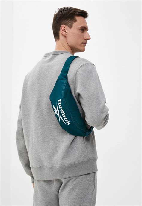 Сумка поясная Reebok CL FO Waistbag, цвет: зеленый, RTLAAX897701 ...