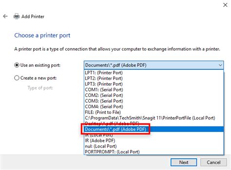 Adobe PDF Printer Is Missing Manually Install PDF Printer