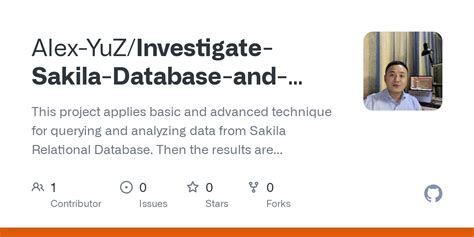 GitHub Alex YuZ Investigate Sakila Database And Visualization This