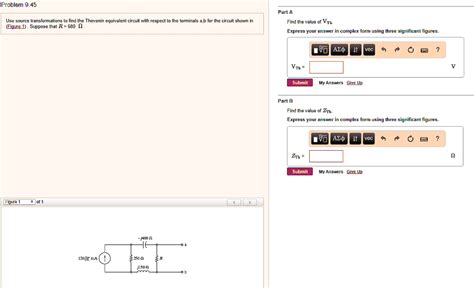 Solved Use Source Transformations To Find The Thevenin Equivalent