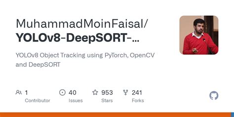 Issues · Muhammadmoinfaisalyolov8 Deepsort Object Tracking · Github