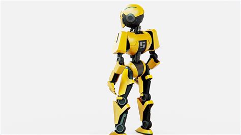 ANDROID V Rigged For Unreal Engine Unity MIXAMO CGTrader