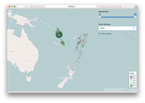 Using Leaflet With Shiny • Leaflet