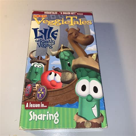 Veggietales Lyle The Kindly Viking Vhs Veggie Tales Silly Sing Along