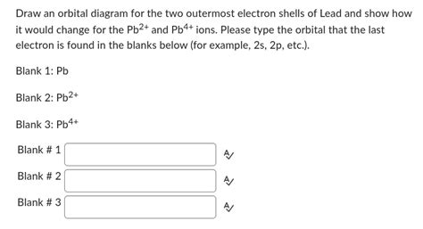 Solved Draw An Orbital Diagram For The Two Outermost