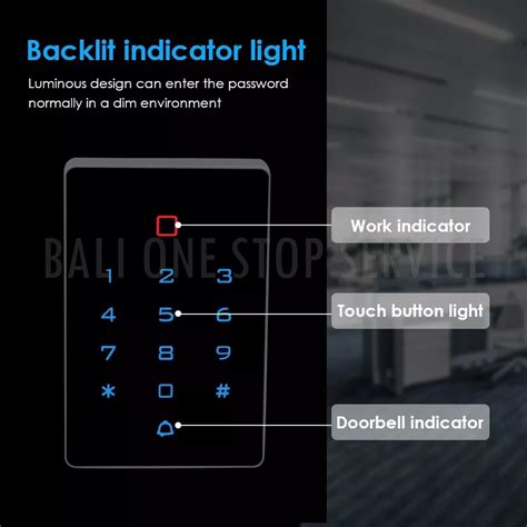 ACCESS CONTROL RFID PIN DAN APLIKASI DI BALI ACCESS DOOR LOCK BALIDOORLOCK COM