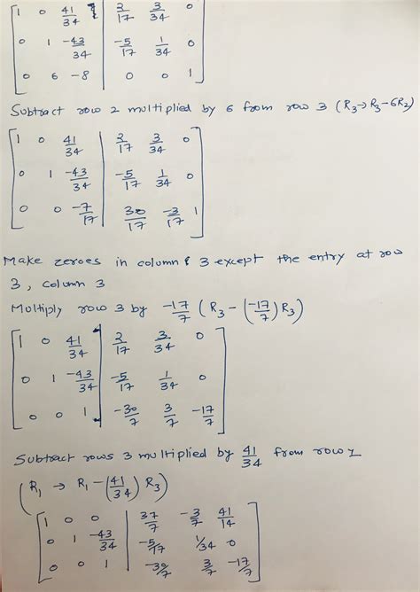 [solved] compute the inverse of the following matrix course hero