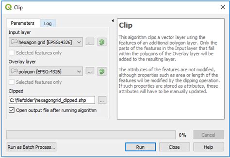 Polygon Qgis Hex Grid With The Shape Of Vector Geographic