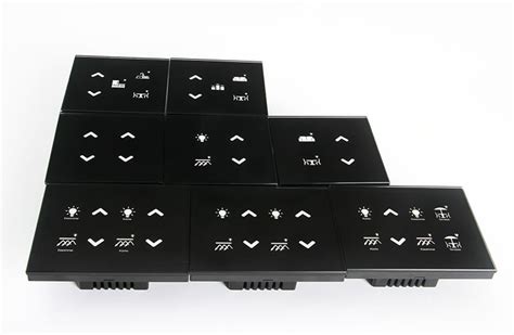 Oem Led Bedside Control 8 Buttons Panel Touch Light Dimmer Control Smart Wall Switches With 12