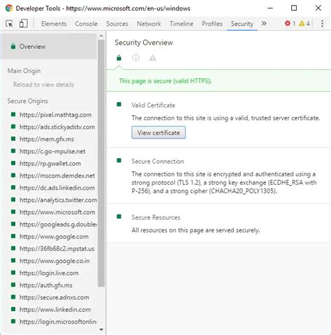How To View And Check Security Certificates In Chrome Browser