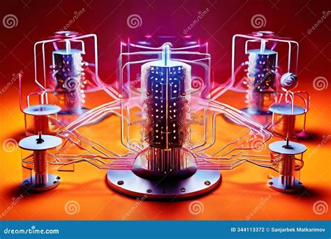 Quantum Computing Visual Representation Of Quantum Computing Co Stock