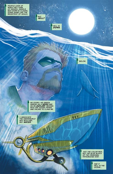 Weird Science Dc Comics Preview Green Arrow 35