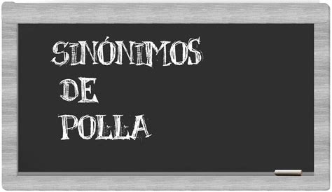 Los Sinónimos De Polla Todos Los Sinónimos De Polla Su Sentido Y