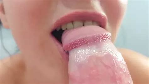 best close up blowjob from step sister with lots of cum in mouth xhamster