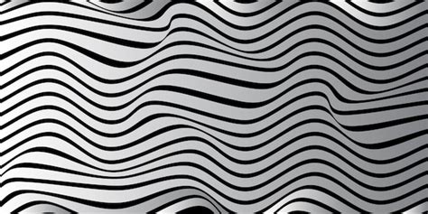 Premium Vector Abstract Curved Wavy Lines Pattern Vector Illustration