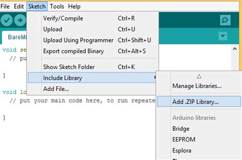 Bagaimana Cara Memasukan Library Ke Aplikasi Arduino IDE Kelas Robot